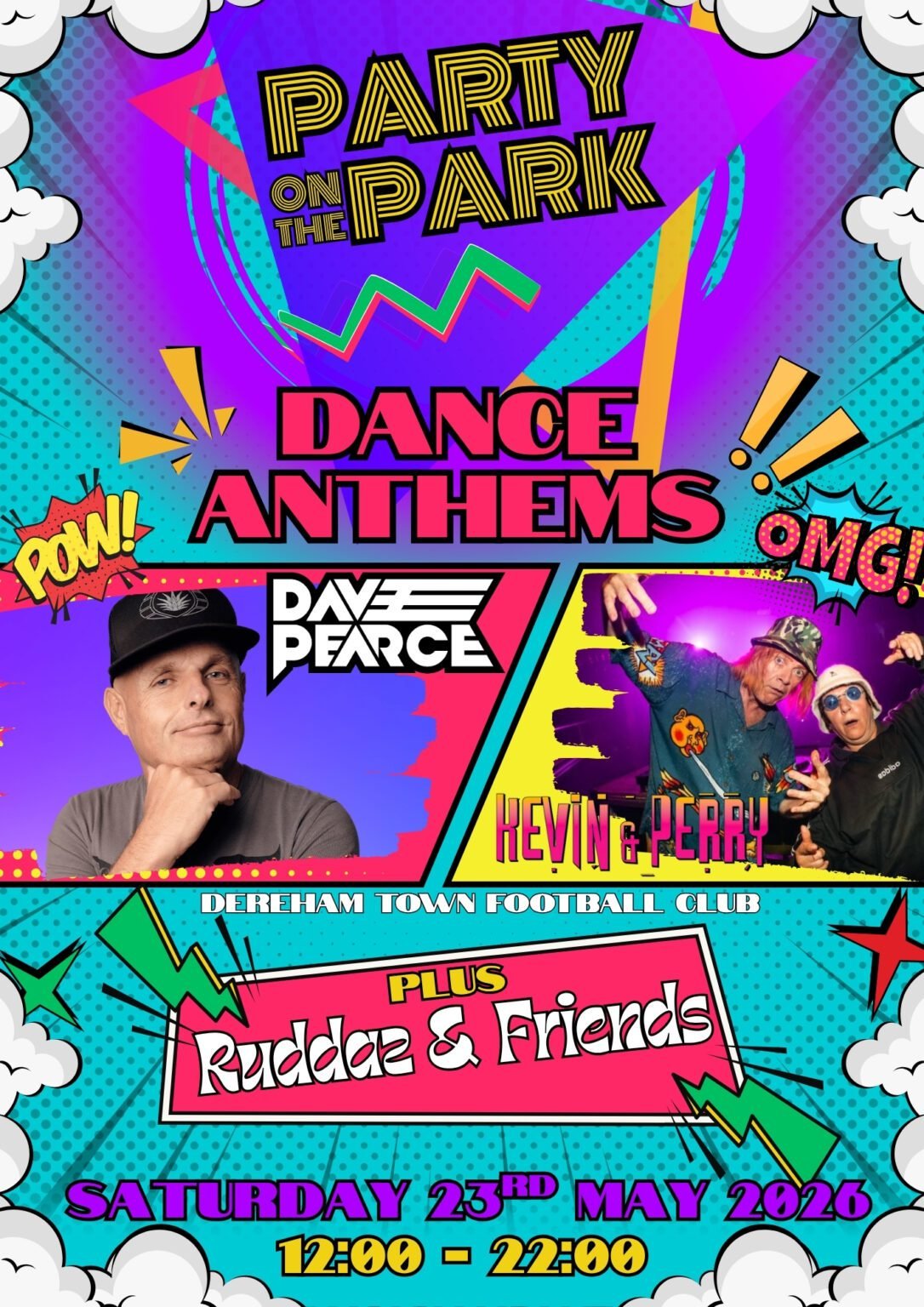 Party On The Park 'Dance Anthems' with Dave Pearce and Kevin & Perry ...
